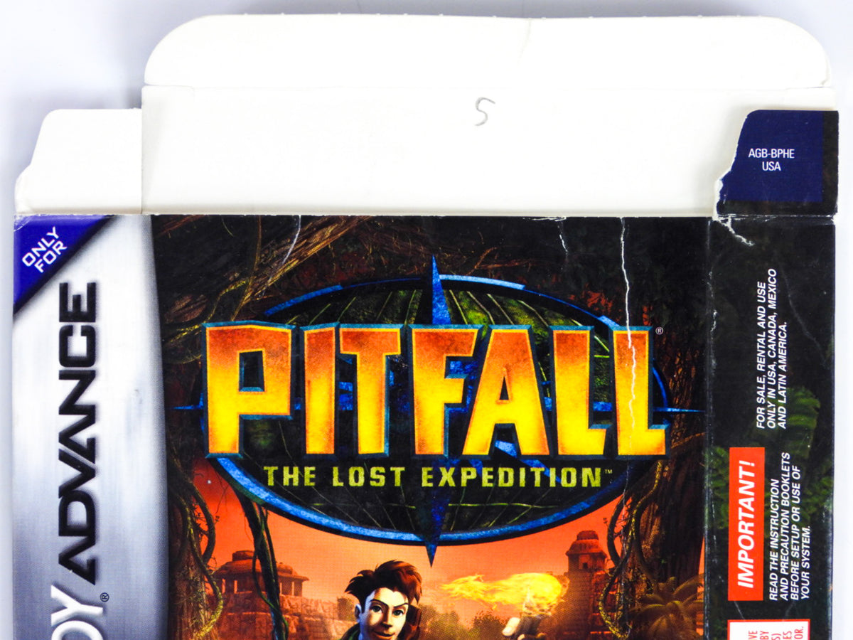 Pitfall The Lost Expedition [Box] (Game Boy Advance / GBA) – RetroMTL