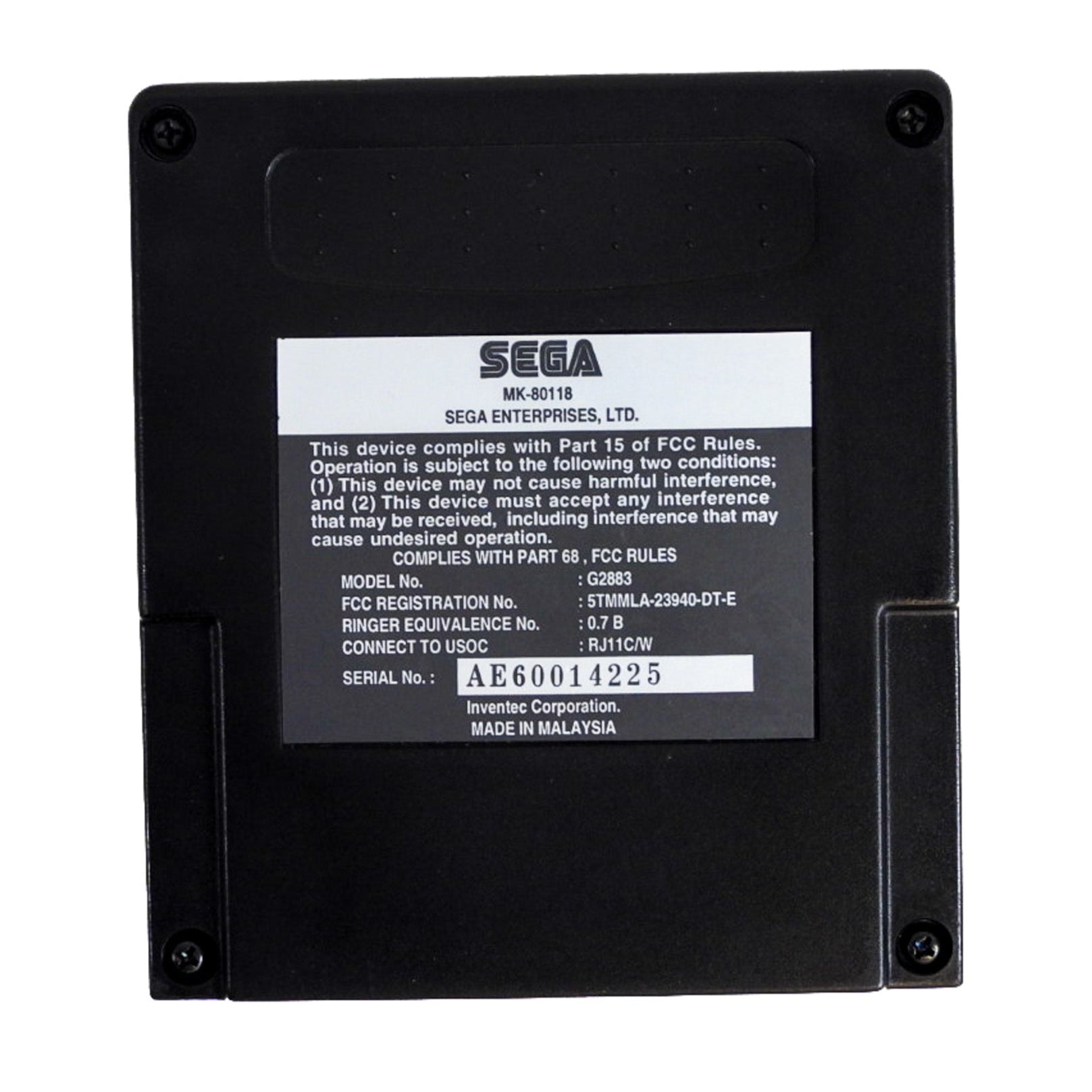 Sega Saturn Netlink Internet Modem (Sega Saturn) – Retro MTL