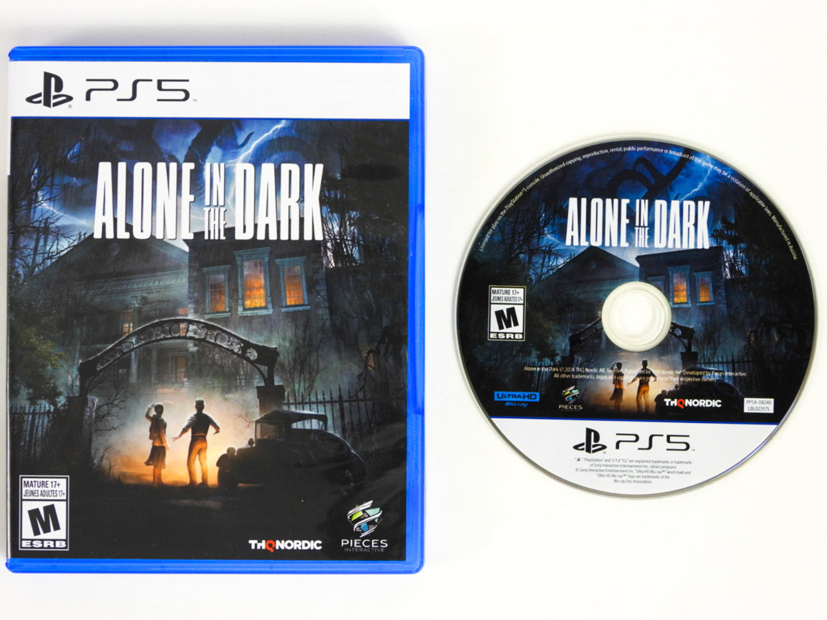 Alone In The Dark (PlayStation 5 / PS5) – Retro MTL