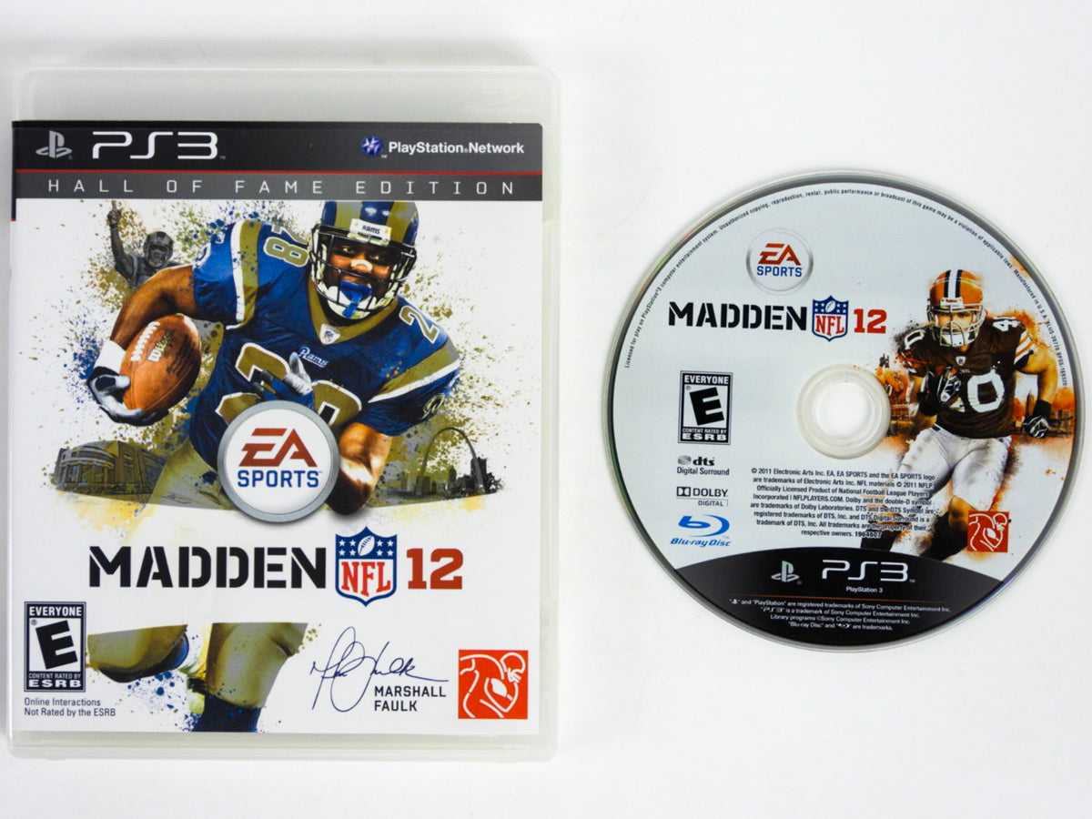 Madden NFL 12 [Hall of Fame Edition] (PlayStation 3 / PS3) – Retro MTL