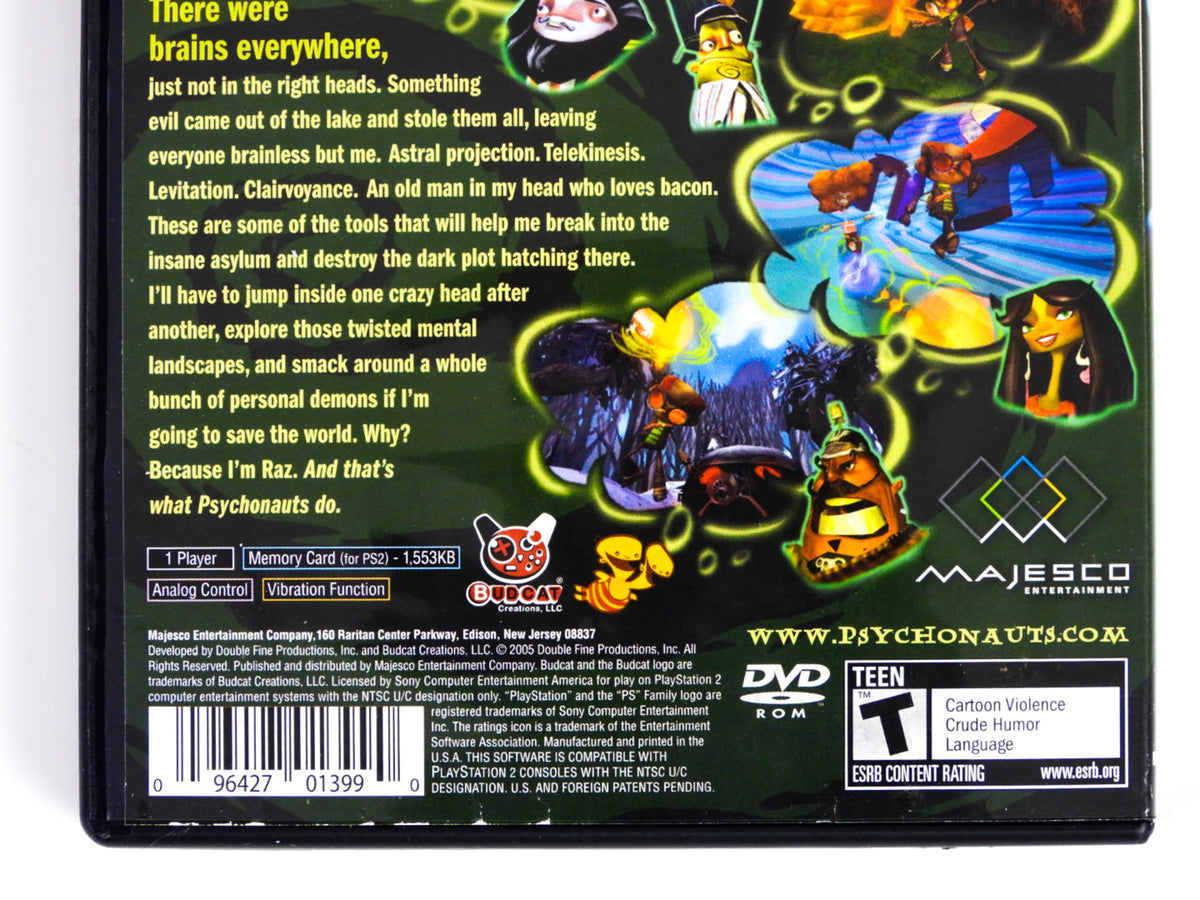 Psychonauts (PlayStation 2 / PS2) – Retro MTL