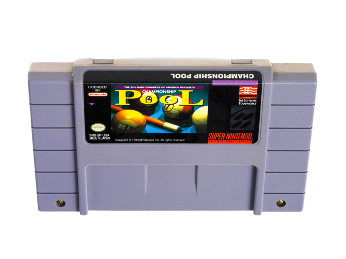 Championship Pool (Super Nintendo / SNES) – RetroMTL