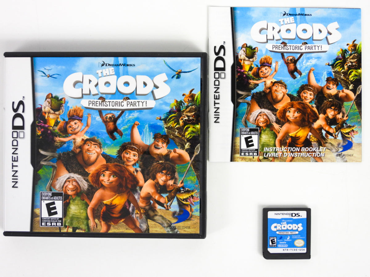 The Croods: Prehistoric Party (Nintendo DS) – Retro MTL