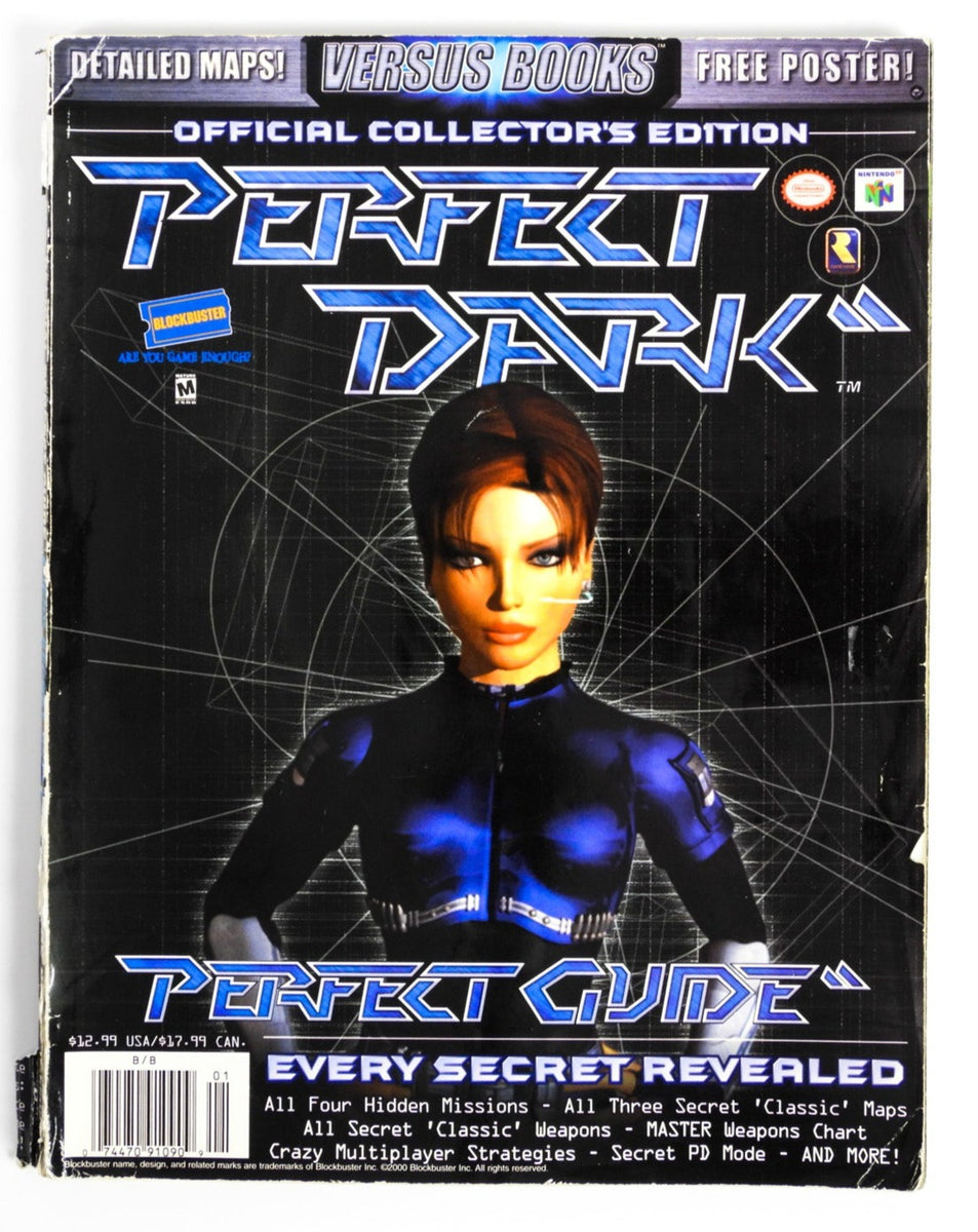 Perfect Dark Official Perfect Guide [Versus Books] (Game Guide) – RetroMTL