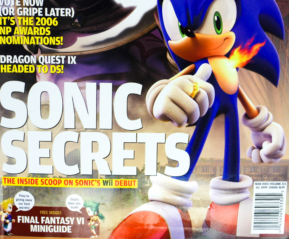 Sonic And The Secret Rings [Volume 213] [Nintendo Power] (Magazines ...