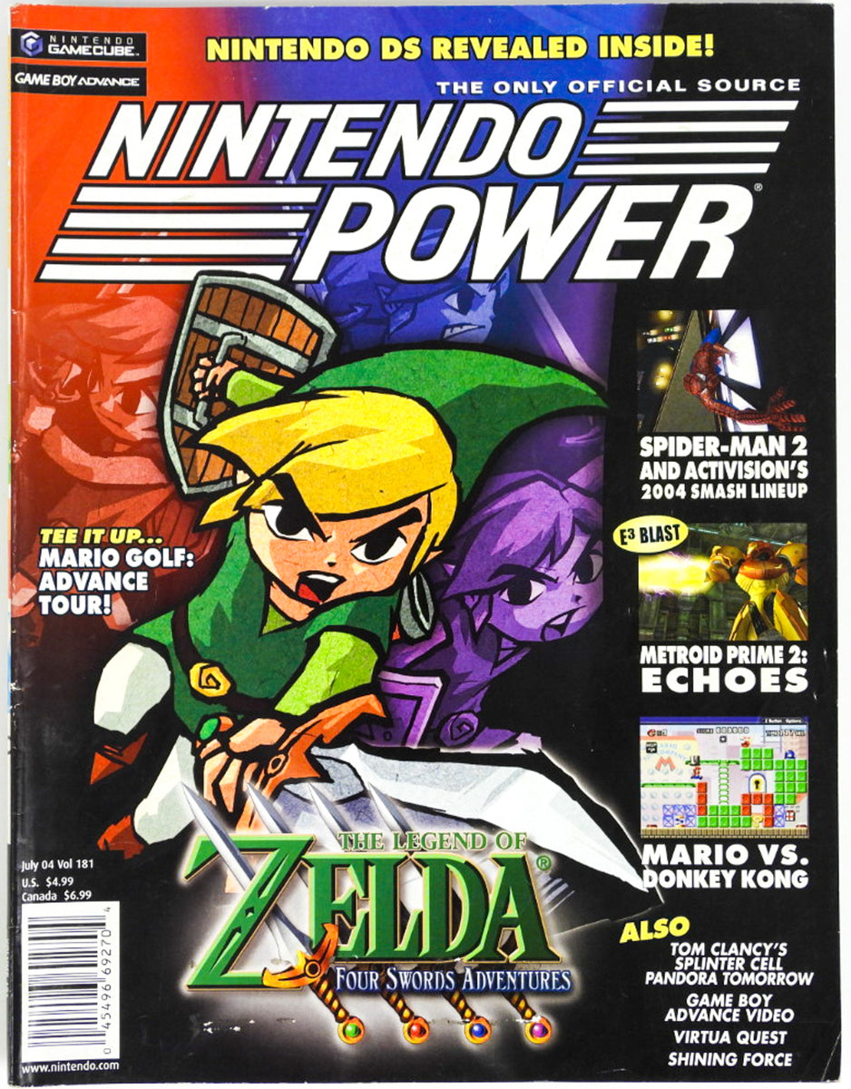 Legend Of Zelda: Four Swords Adventure [Volume 181] [Nintendo Power ...