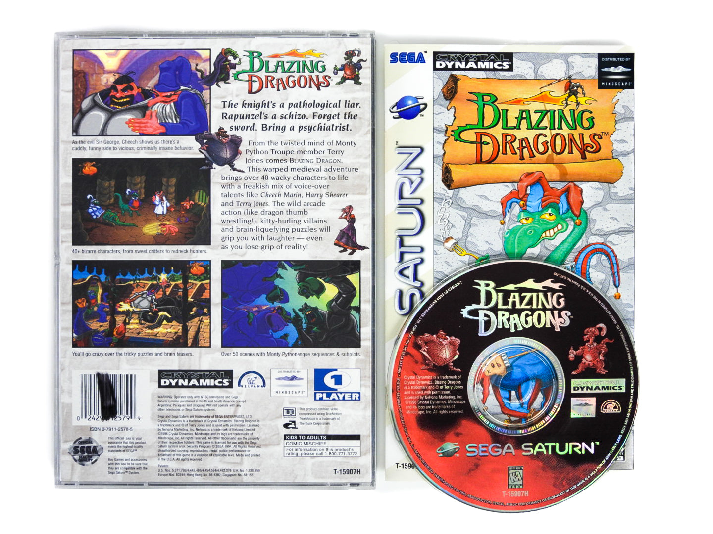 Blazing Dragons (Sega Saturn) – Retro MTL