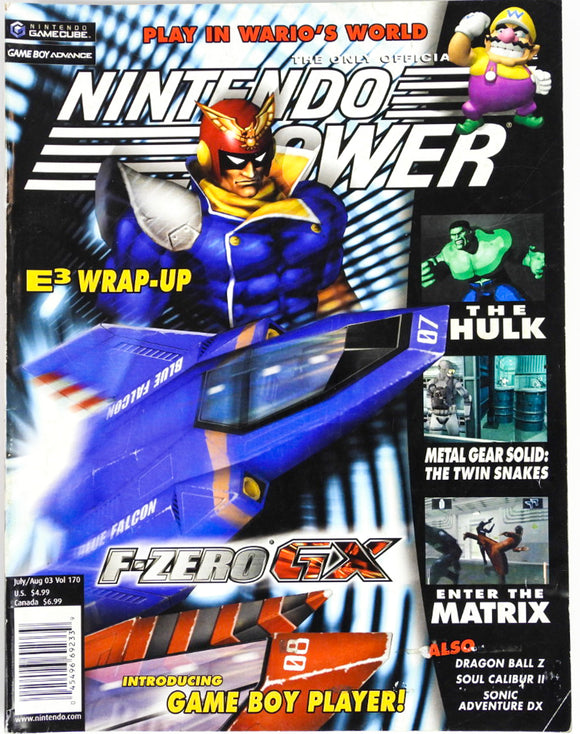 F-Zero GX [Volume 170] [Nintendo Power] (Magazines) – RetroMTL