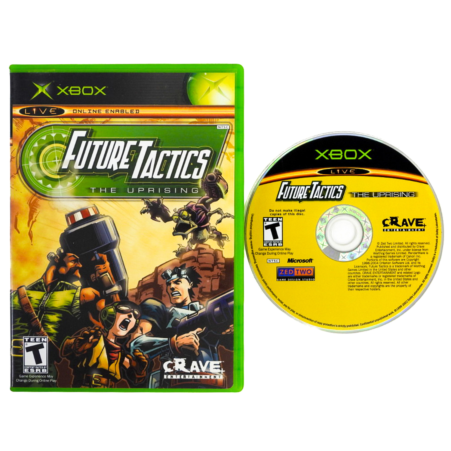 Future Tactics: The Uprising (Xbox) – Retro MTL