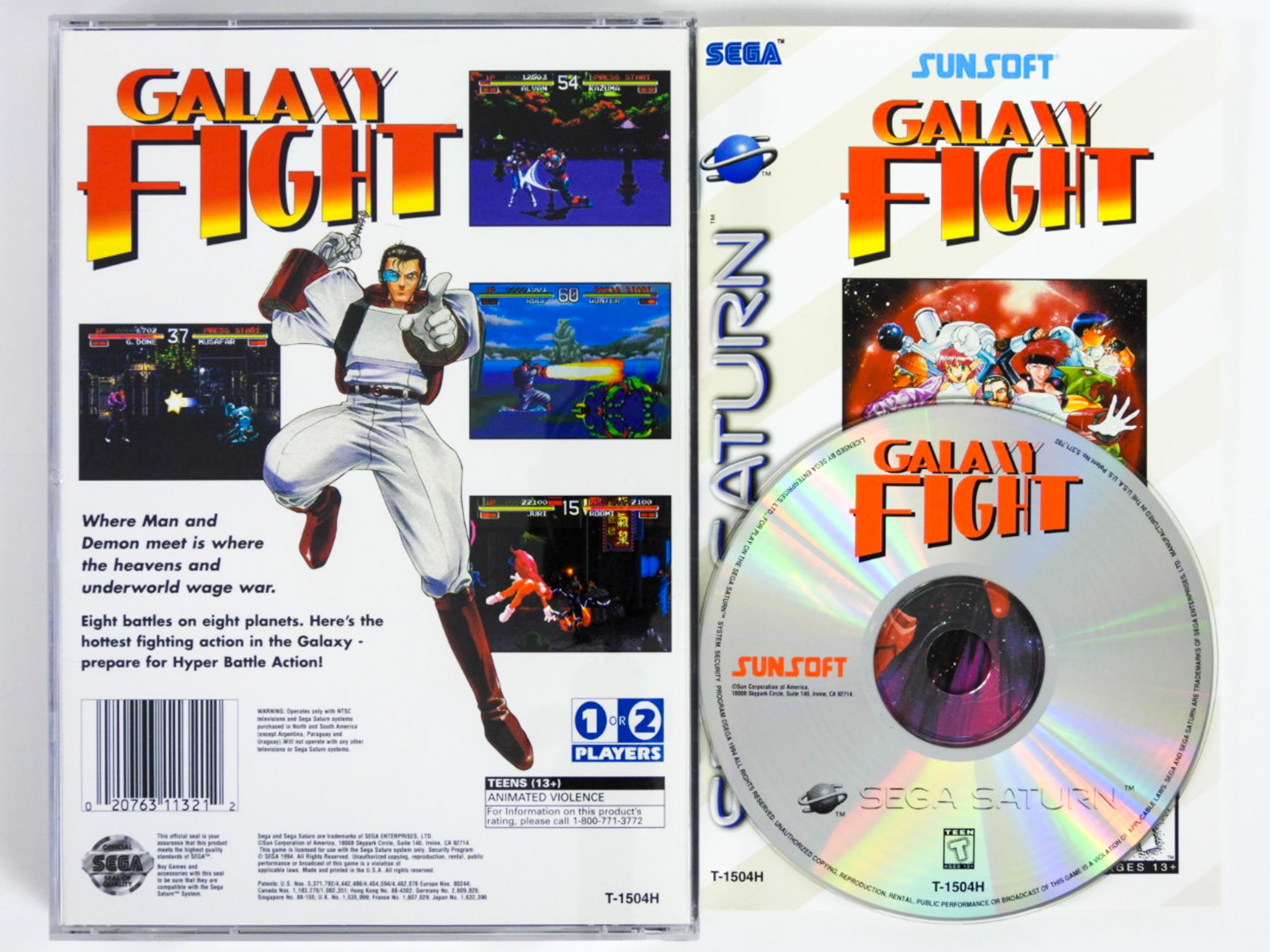 Galaxy Fight (Sega Saturn) – Retro MTL