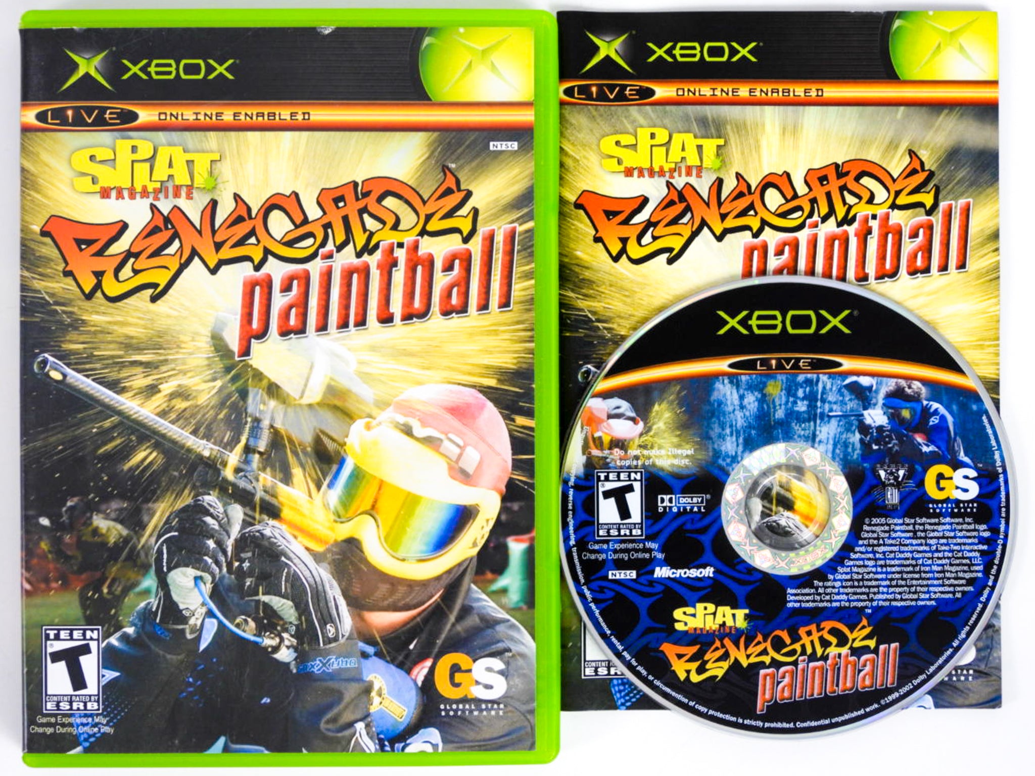 Splat Magazine Renegade Paintball (Xbox) – Retro MTL