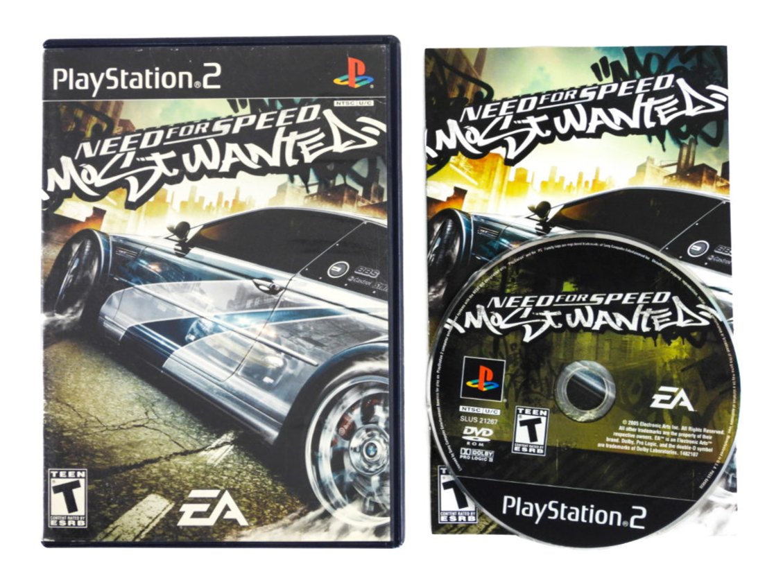 Need For Speed Most Wanted (Playstation 2 / PS2) – RetroMTL