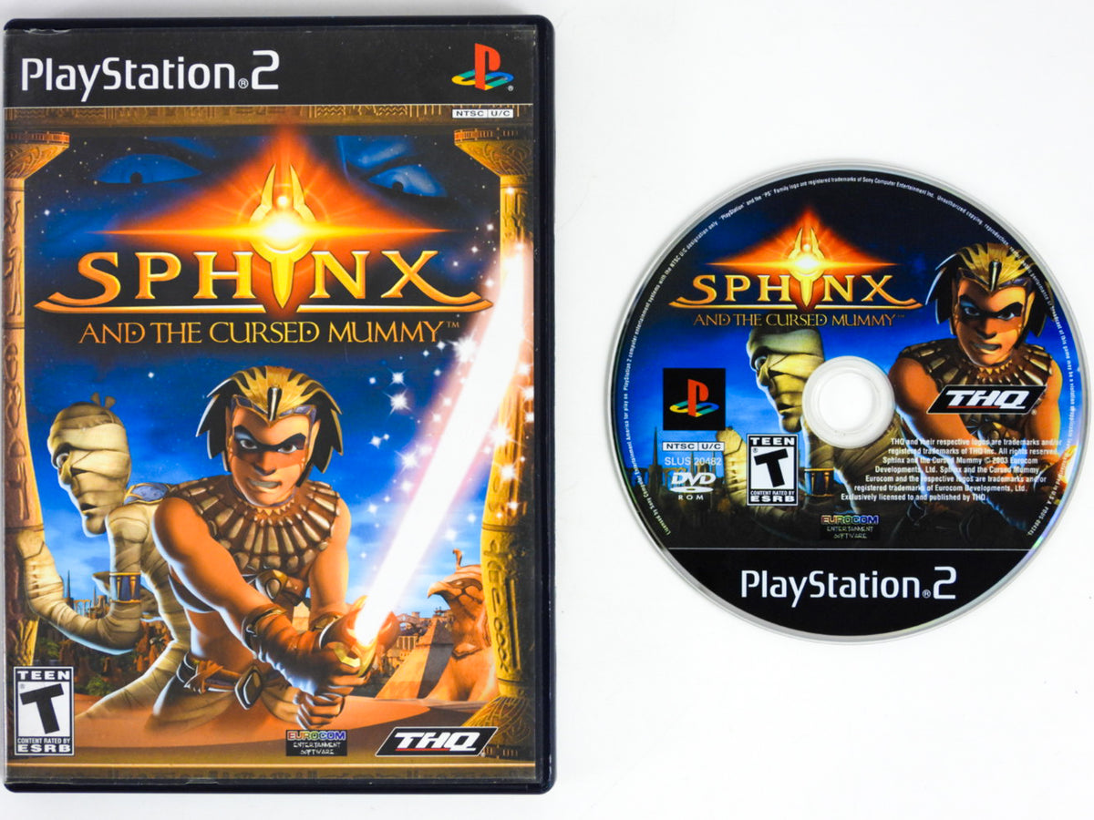 Sphinx And The Cursed Mummy (PlayStation 2 / PS2) – Retro MTL
