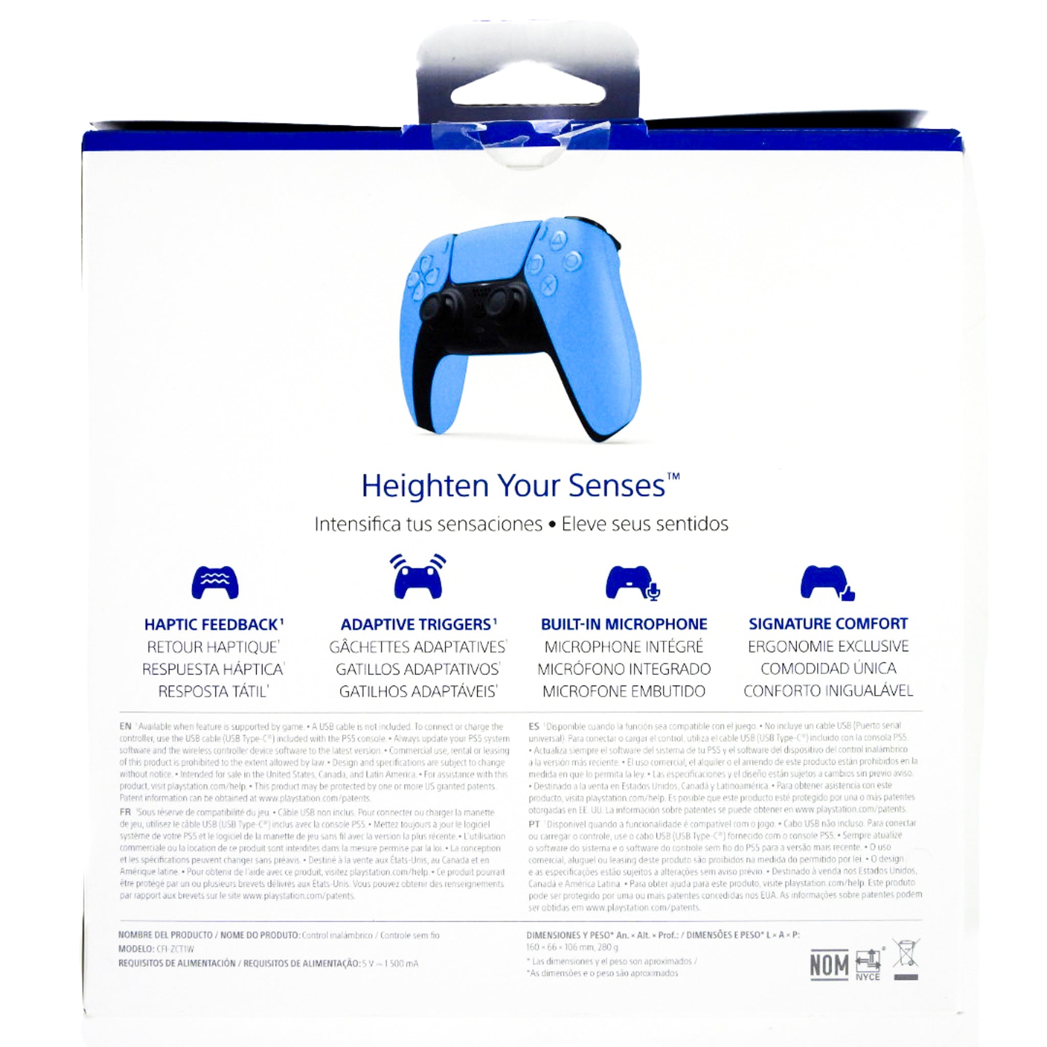 Starlight Blue Playstation 5 DualSense Wireless Controller (Playstatio ...