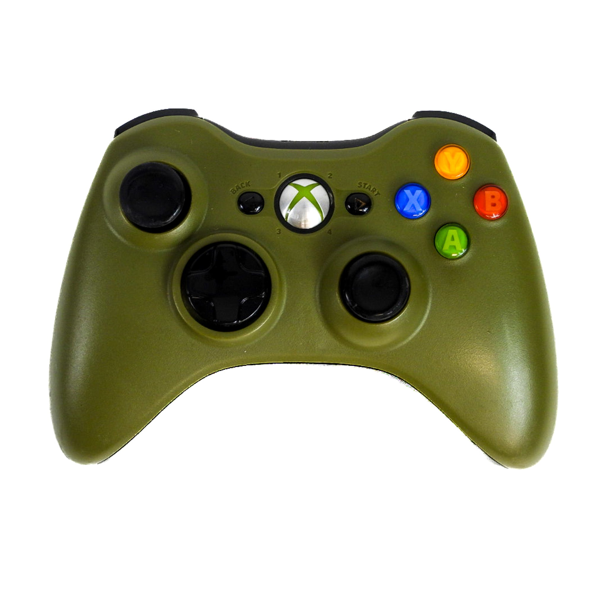 Green Xbox 360 Wireless Controller [Halo 3 Special Edition] (Xbox 360 ...