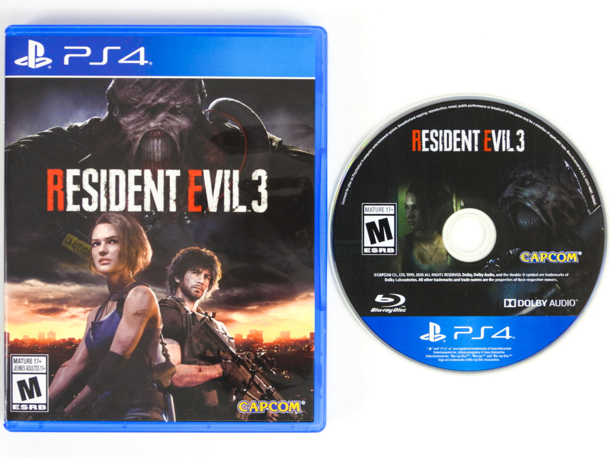 Resident Evil 3 (PlayStation 4 / PS4) – Retro MTL
