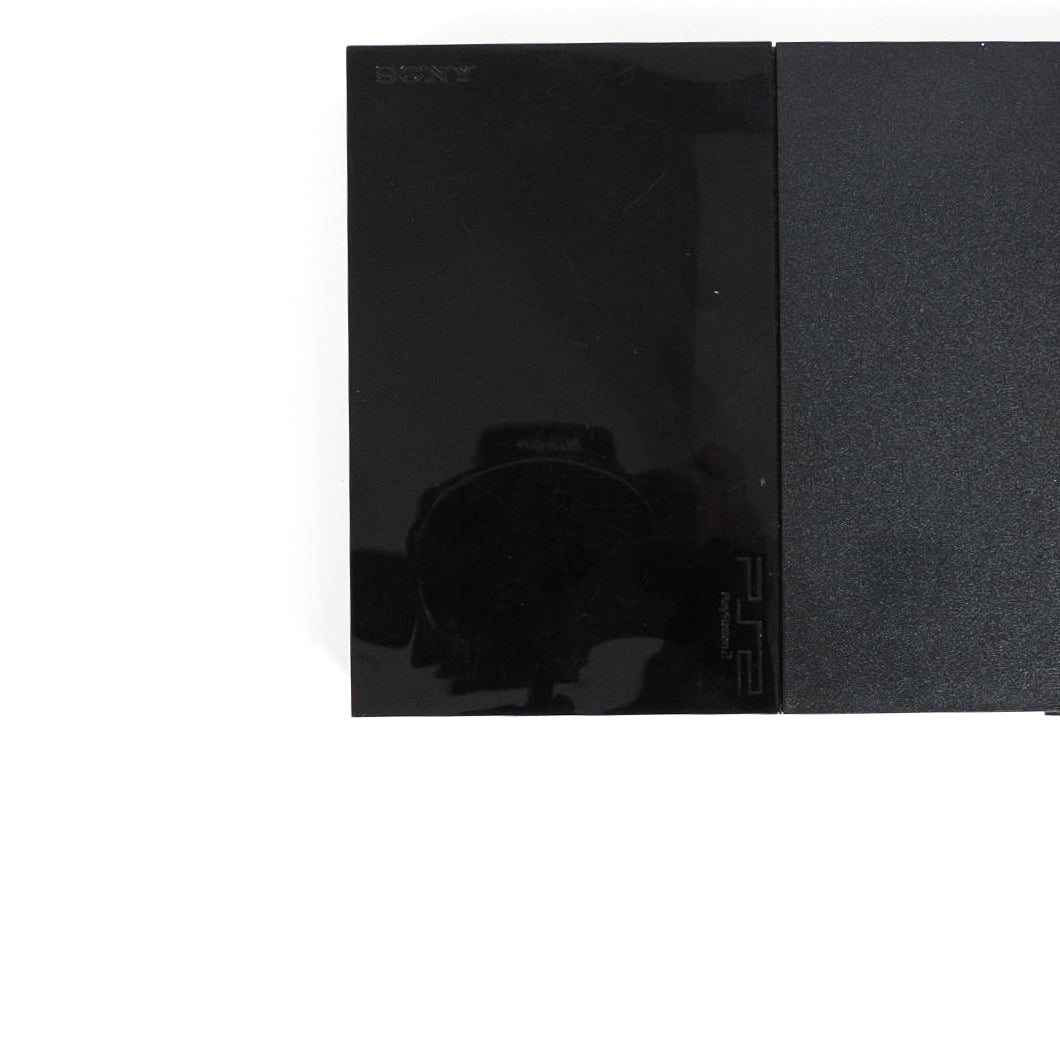 PlayStation 2 System Slim [SCPH-9000x] Black with 1 Unofficial Control ...