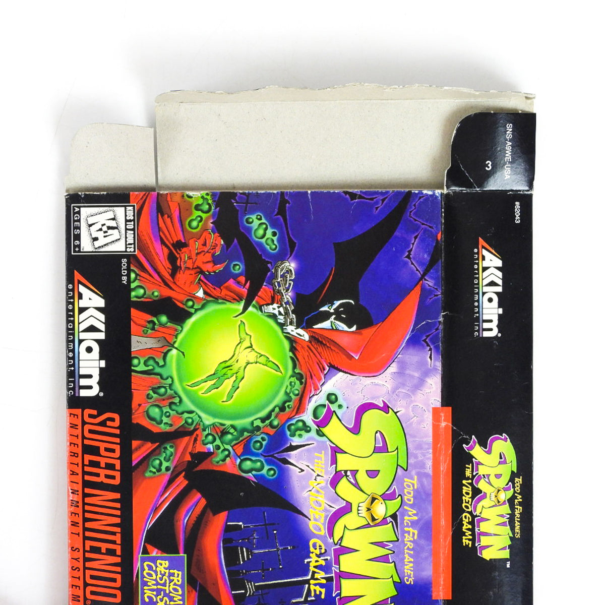 Spawn [Box] (Super Nintendo / SNES) – Retro MTL