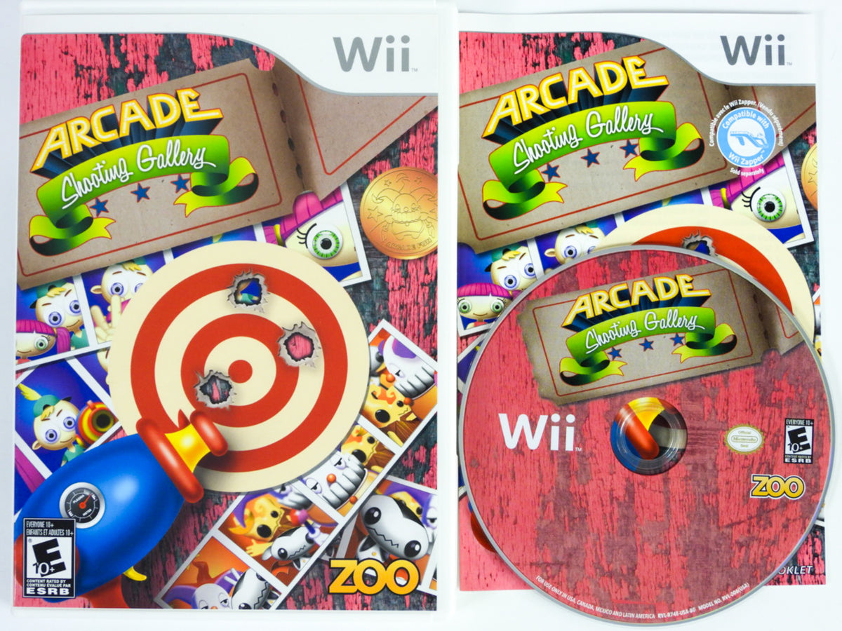 Arcade Shooting Gallery (Nintendo Wii) – Retro MTL