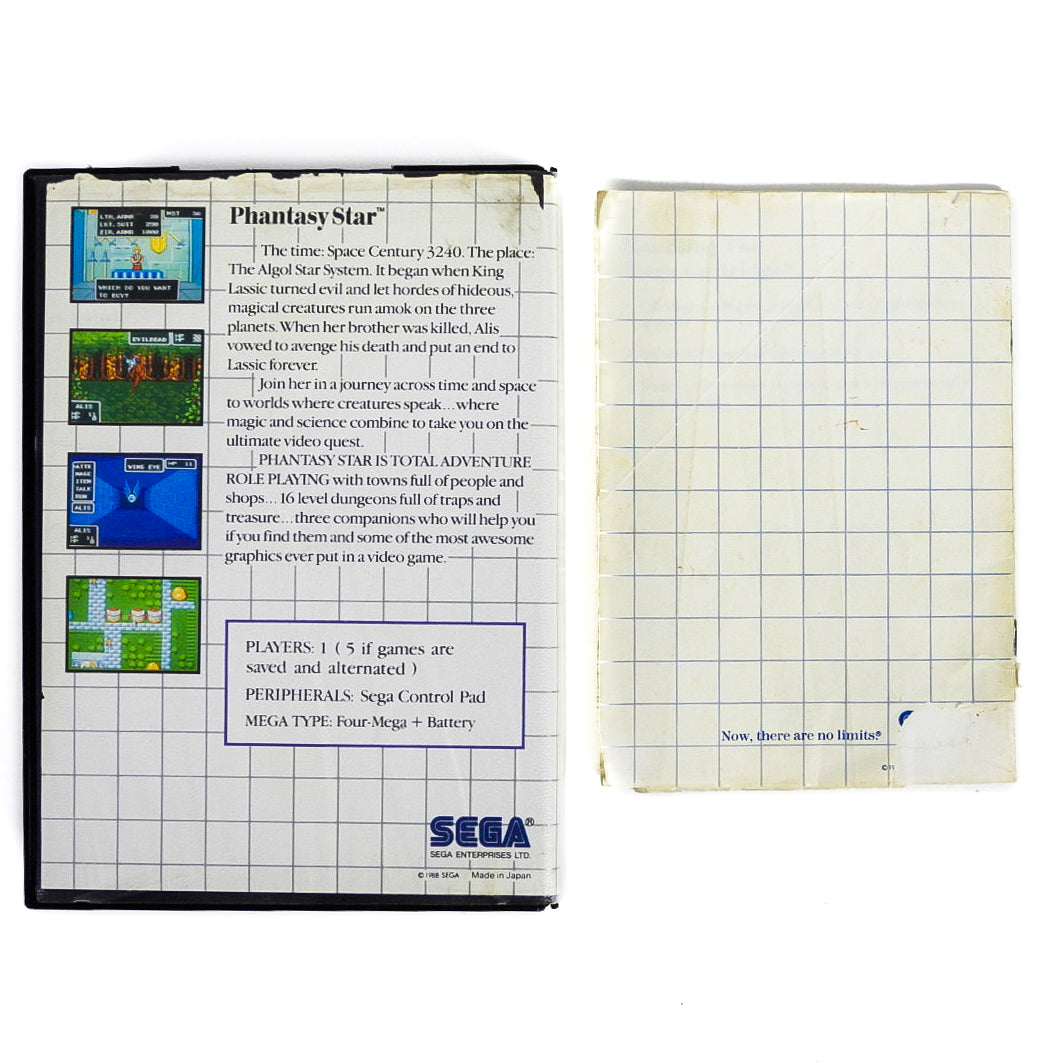 Phantasy Star [PAL] (Sega Master System) – Retro MTL