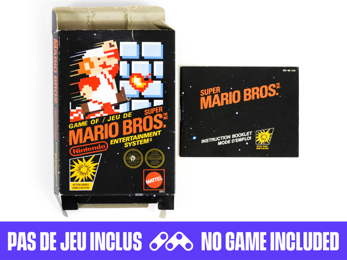 Super Mario Bros [Box] [Mattel] [CAN Version] (Nintendo / NES) – Retro MTL