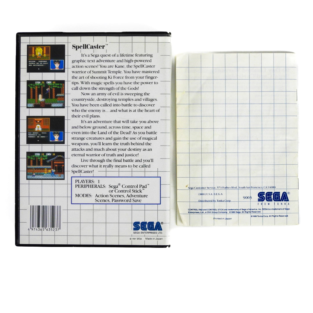 Spellcaster (Sega Master System) – Retro MTL