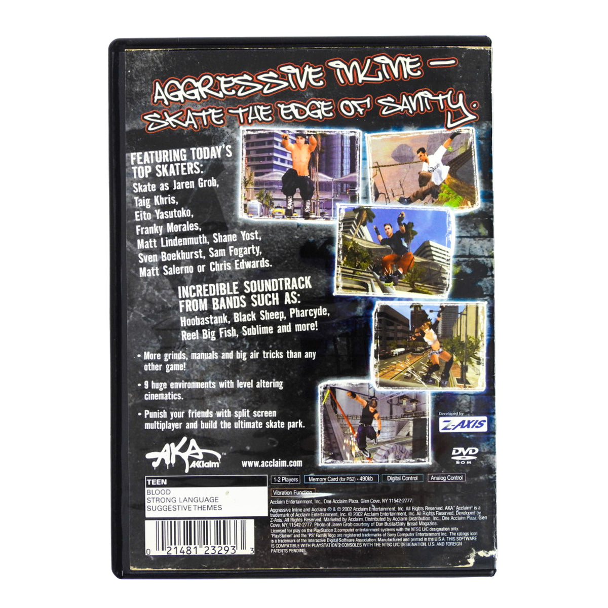 Aggressive Inline (PlayStation 2 / PS2) – Retro MTL