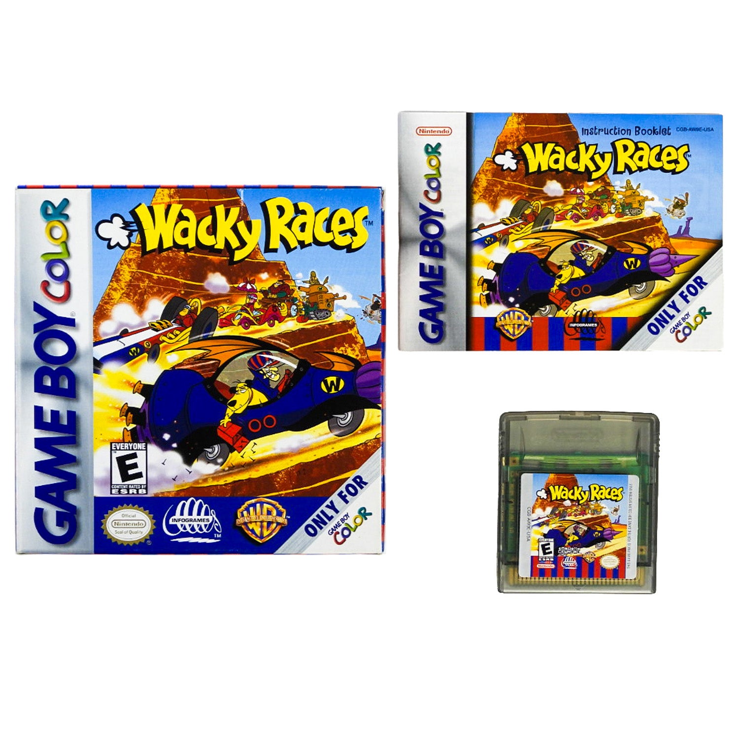 Wacky Races (Nintendo Game Boy Color / GBC) – Retro MTL
