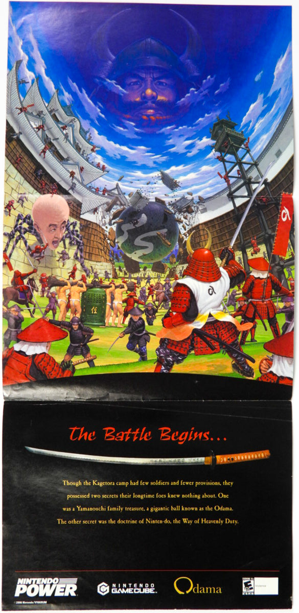 Odama [Nintendo Power] [Poster] (Nintendo GameCube) – Retro MTL