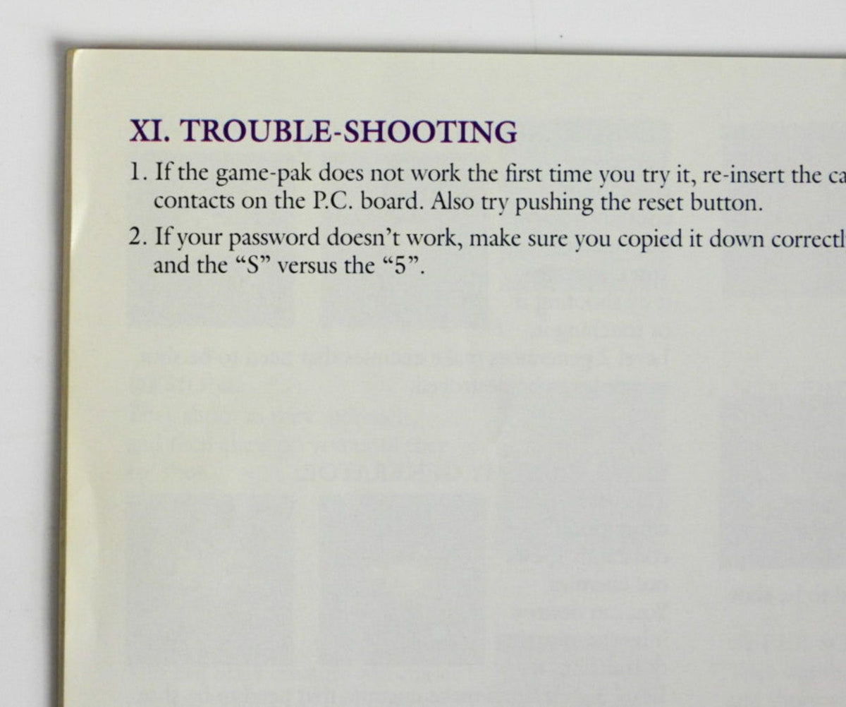 Gauntlet [Tengen] [Manual] (Nintendo / NES) – RetroMTL