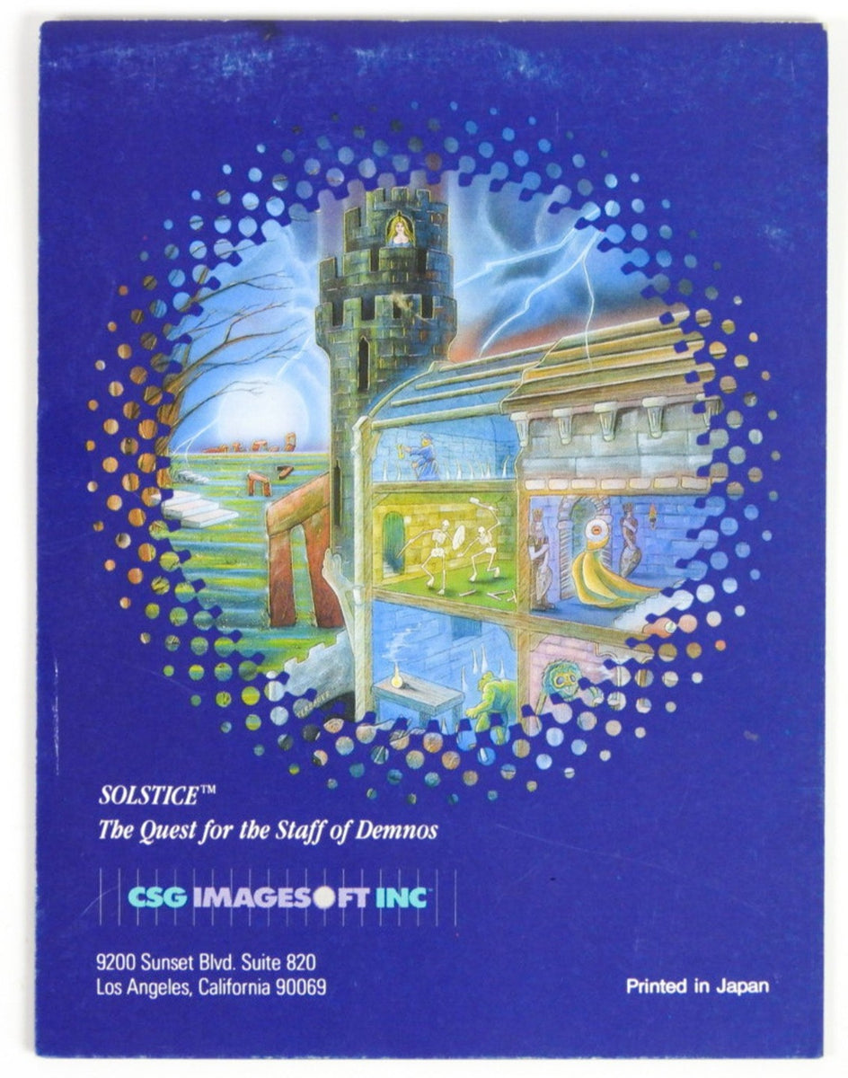 Solstice [Manual] (Nintendo / NES) – Retro MTL