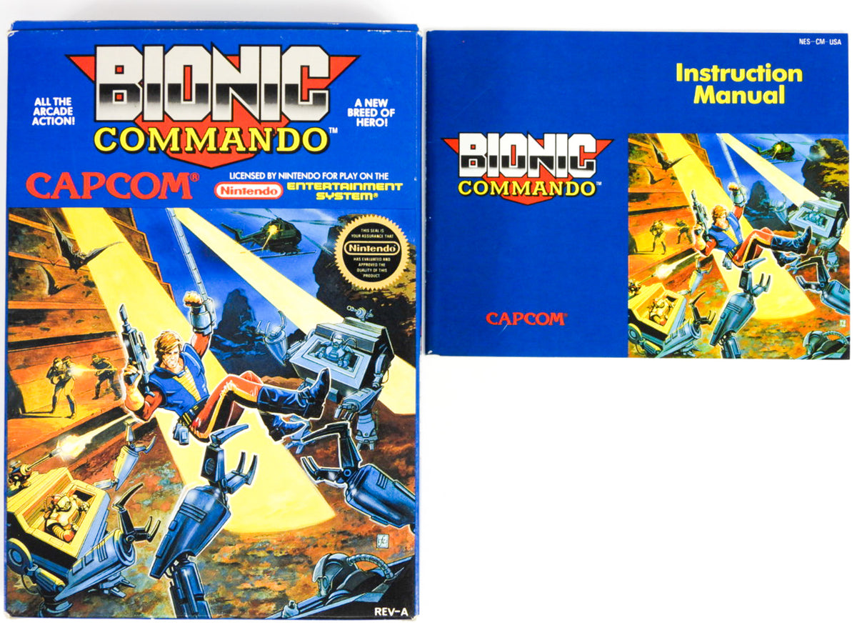 Bionic Commando (Nintendo / NES) – RetroMTL
