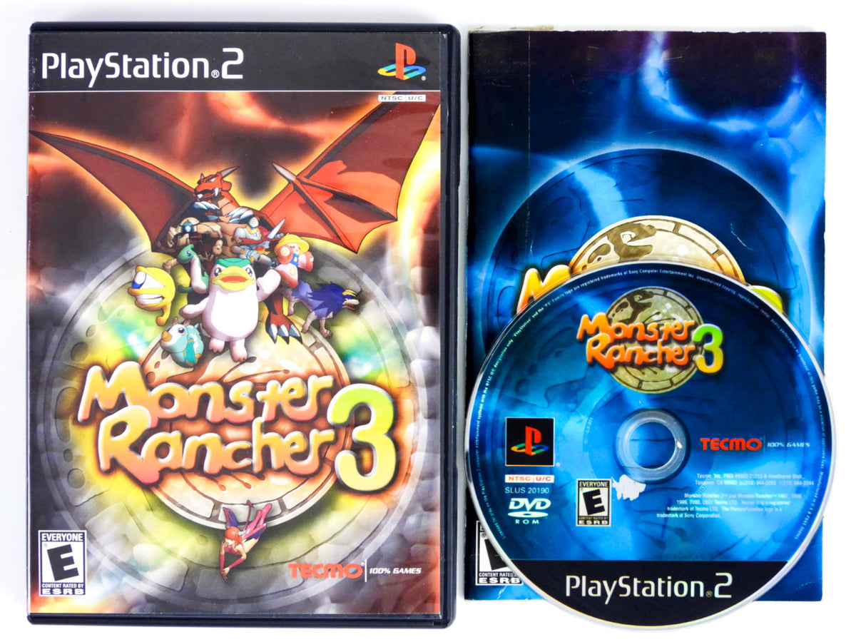 Monster Rancher 3 (Playstation 2 / PS2) – RetroMTL