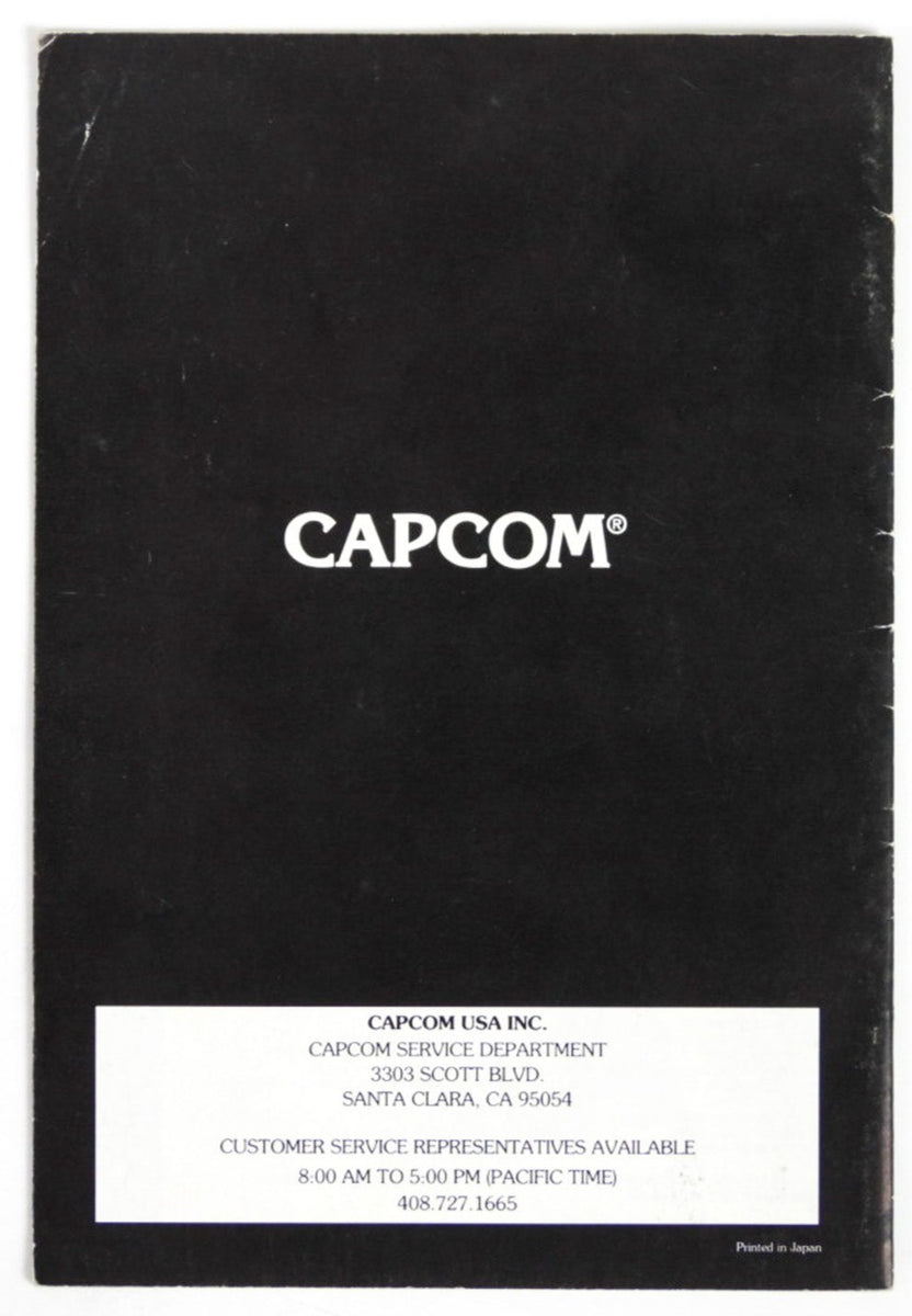 Capcom Fighter Power Stick [Manual] (Super Nintendo / SNES) – Retro MTL