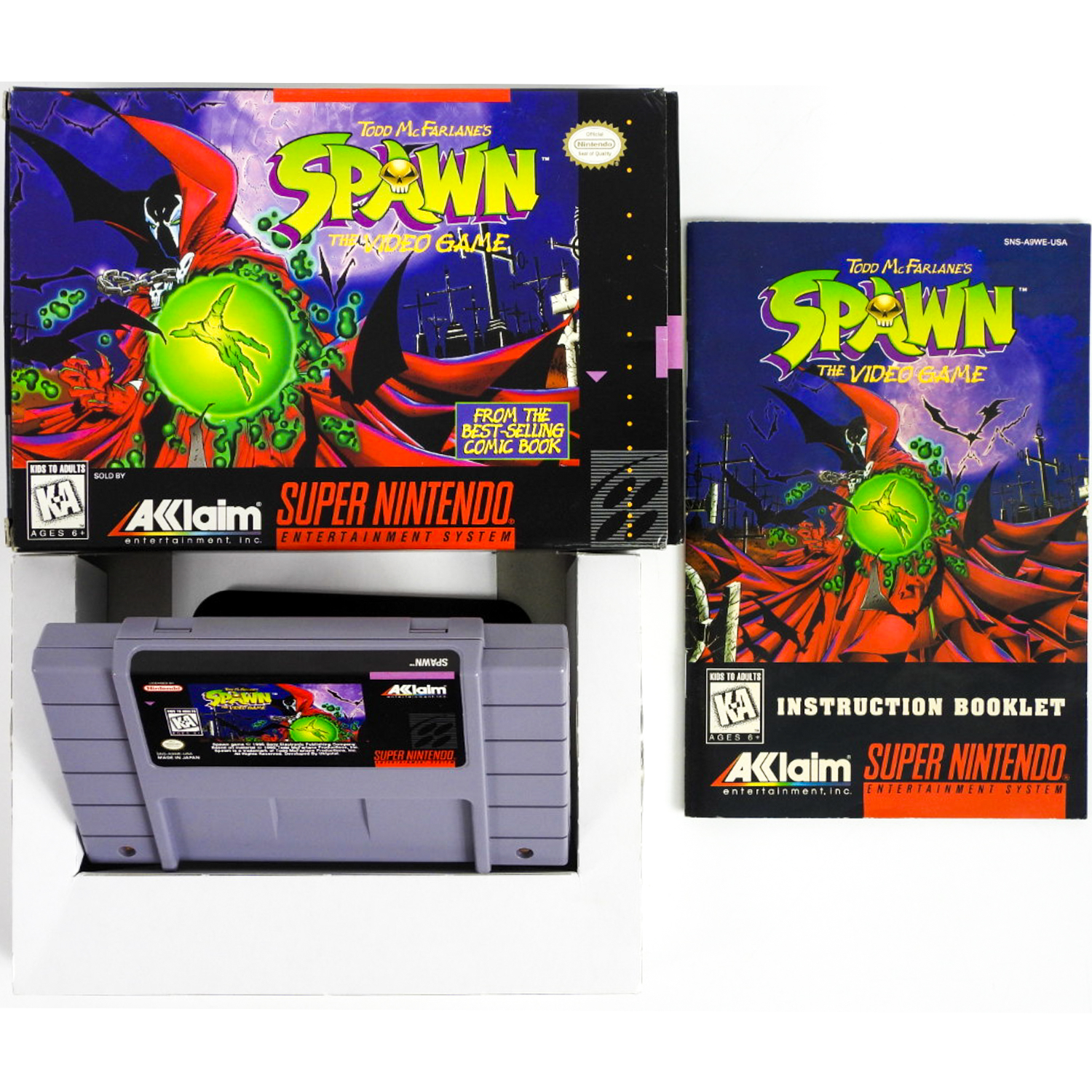 Spawn (Super Nintendo / SNES) – Retro MTL