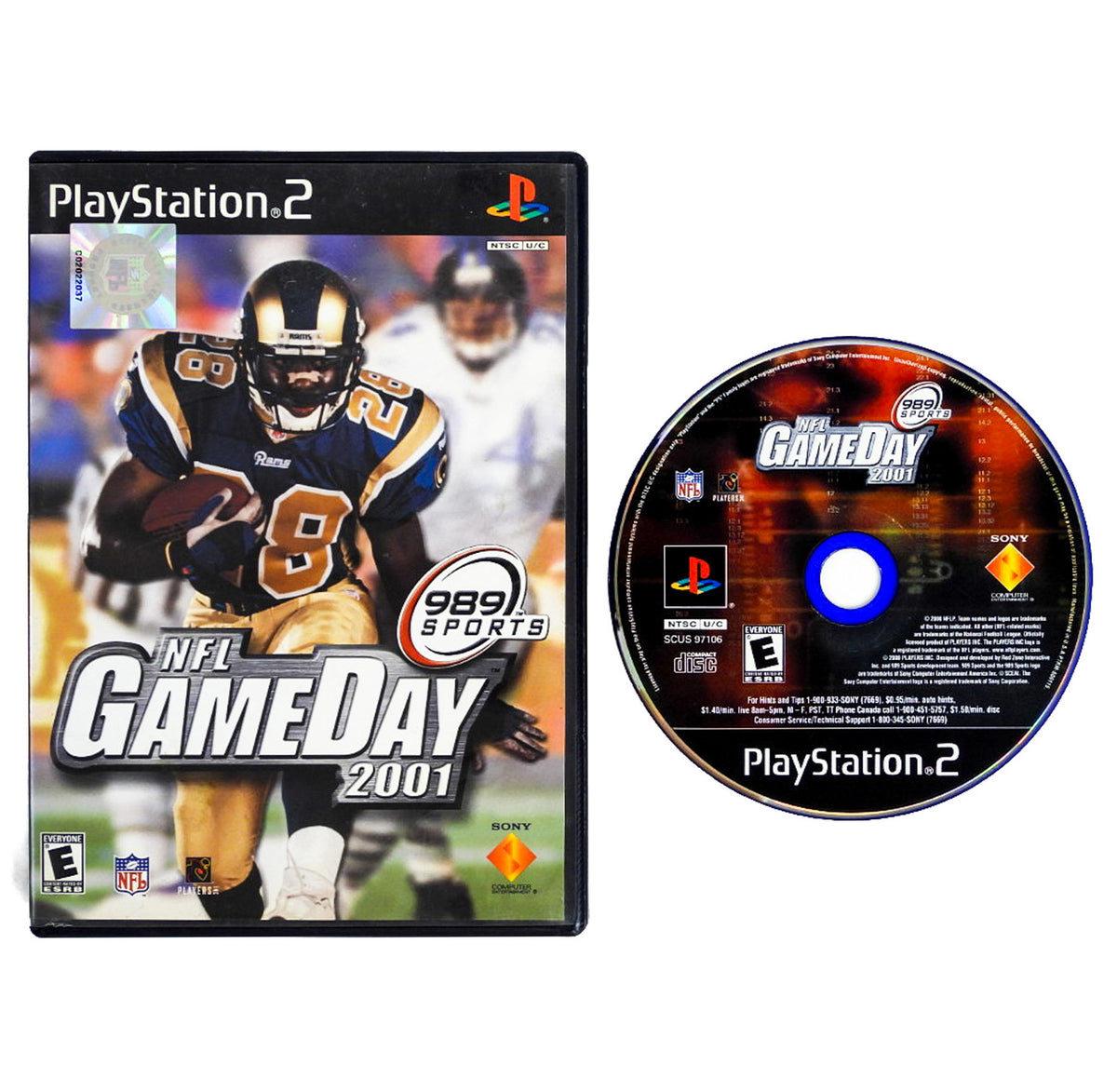 NFL GameDay 2001 (Playstation 2 / PS2) – Retro MTL