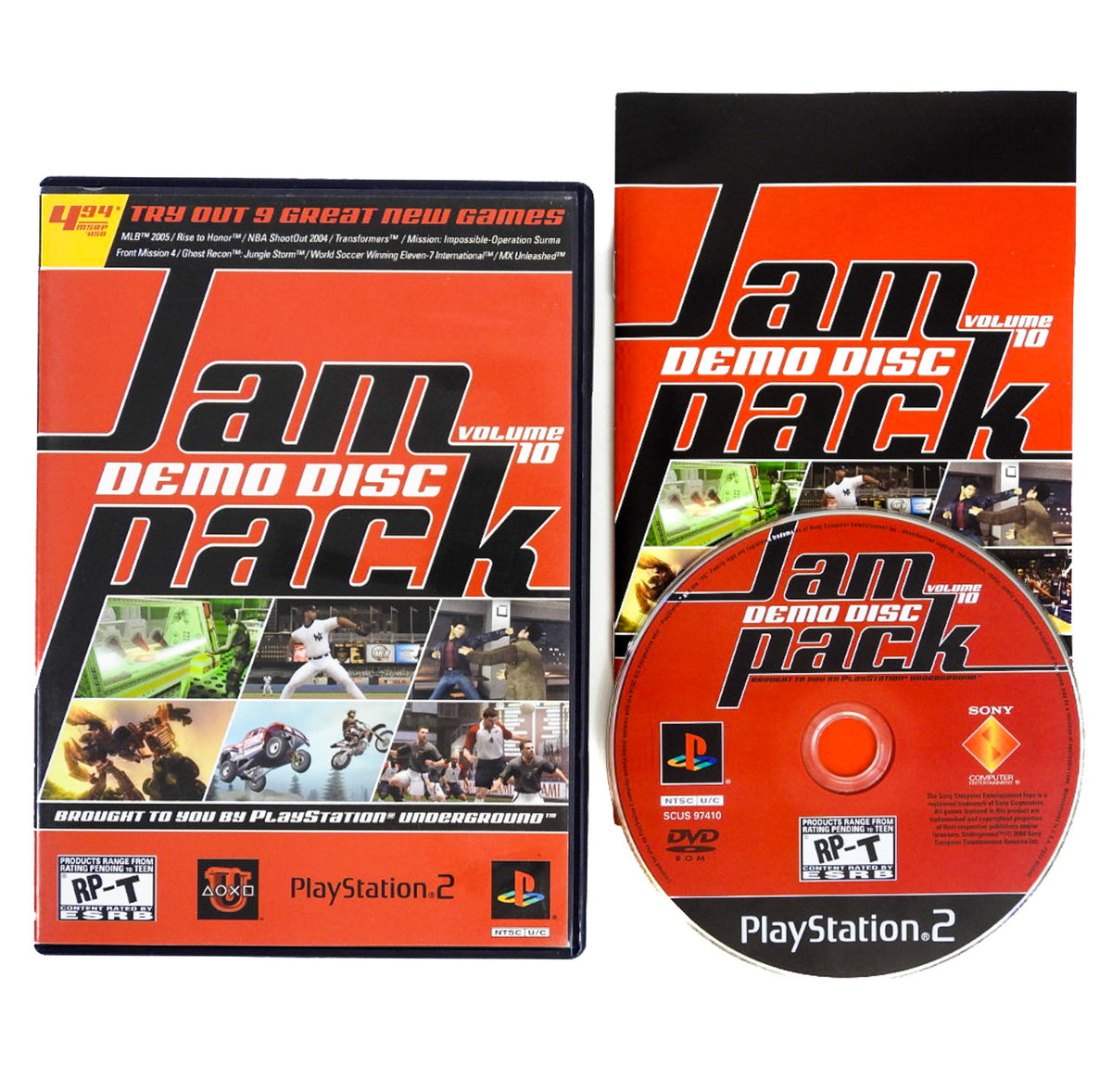 PlayStation Underground Jampack Vol. 11 [Demo Disc] (Playstation 2 / P ...