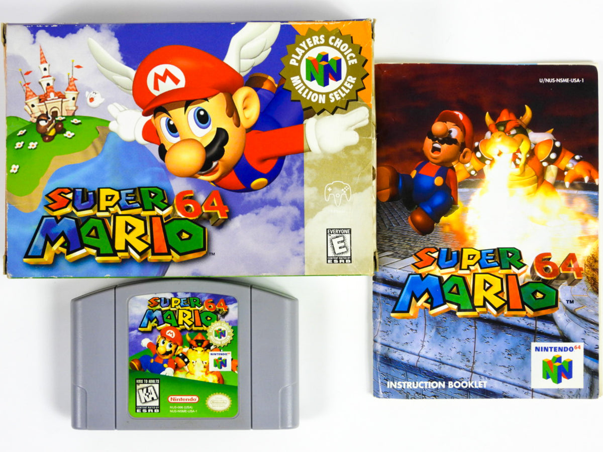 Super Mario 64 [Player's Choice] (Nintendo 64 / N64) – Retro MTL
