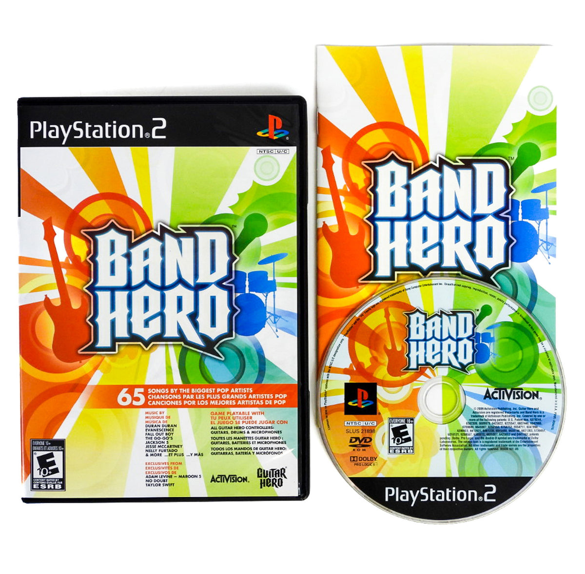 Band Hero (PlayStation 2 / PS2) – Retro MTL