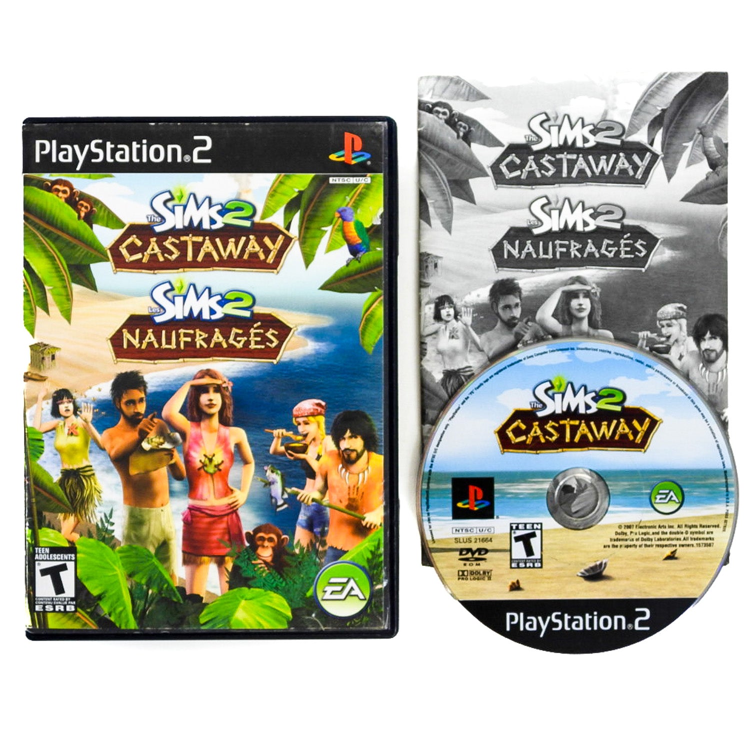 The Sims 2: Castaway (PlayStation 2 / PS2) – Retro MTL
