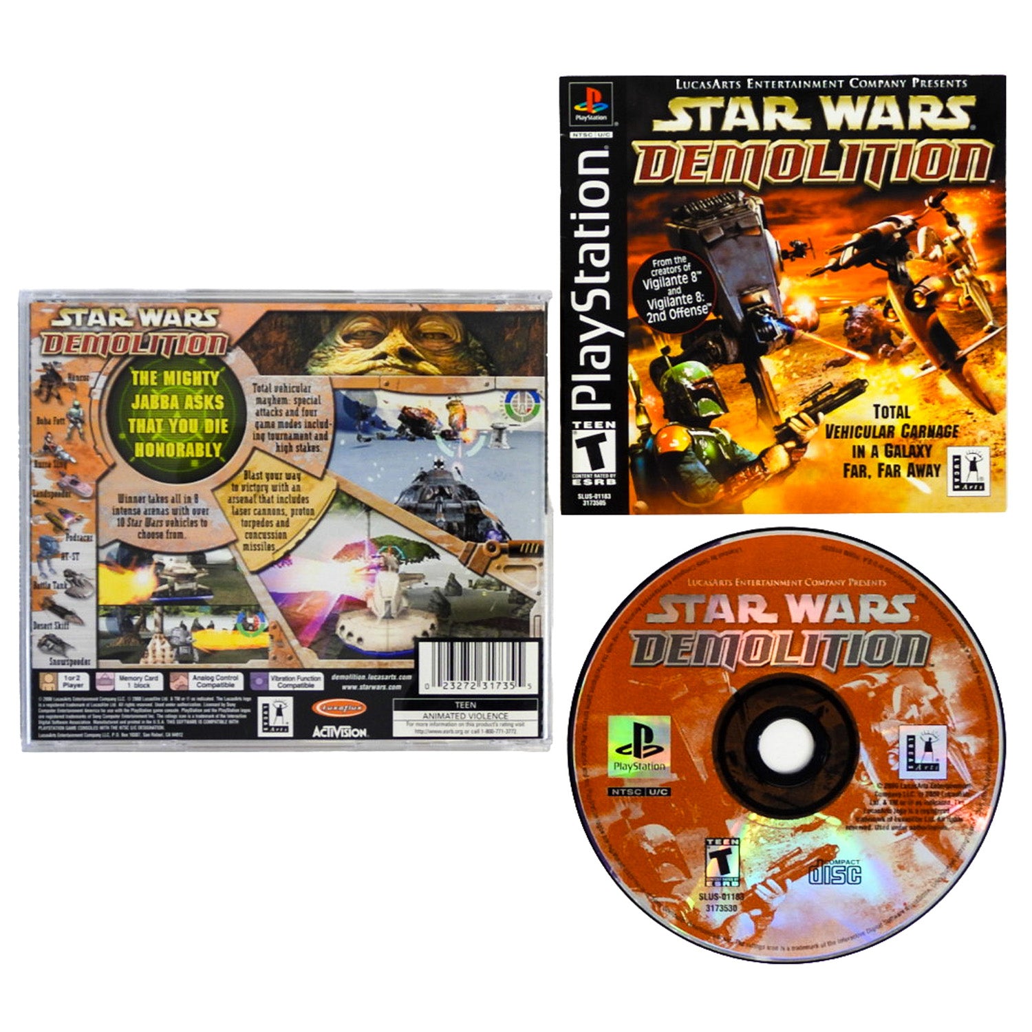 Star Wars: Demolition (PlayStation / PS1) – Retro MTL
