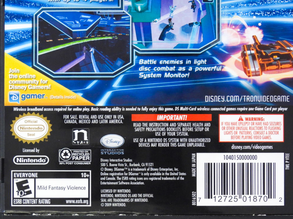Tron Evolution (Nintendo DS) – Retro MTL