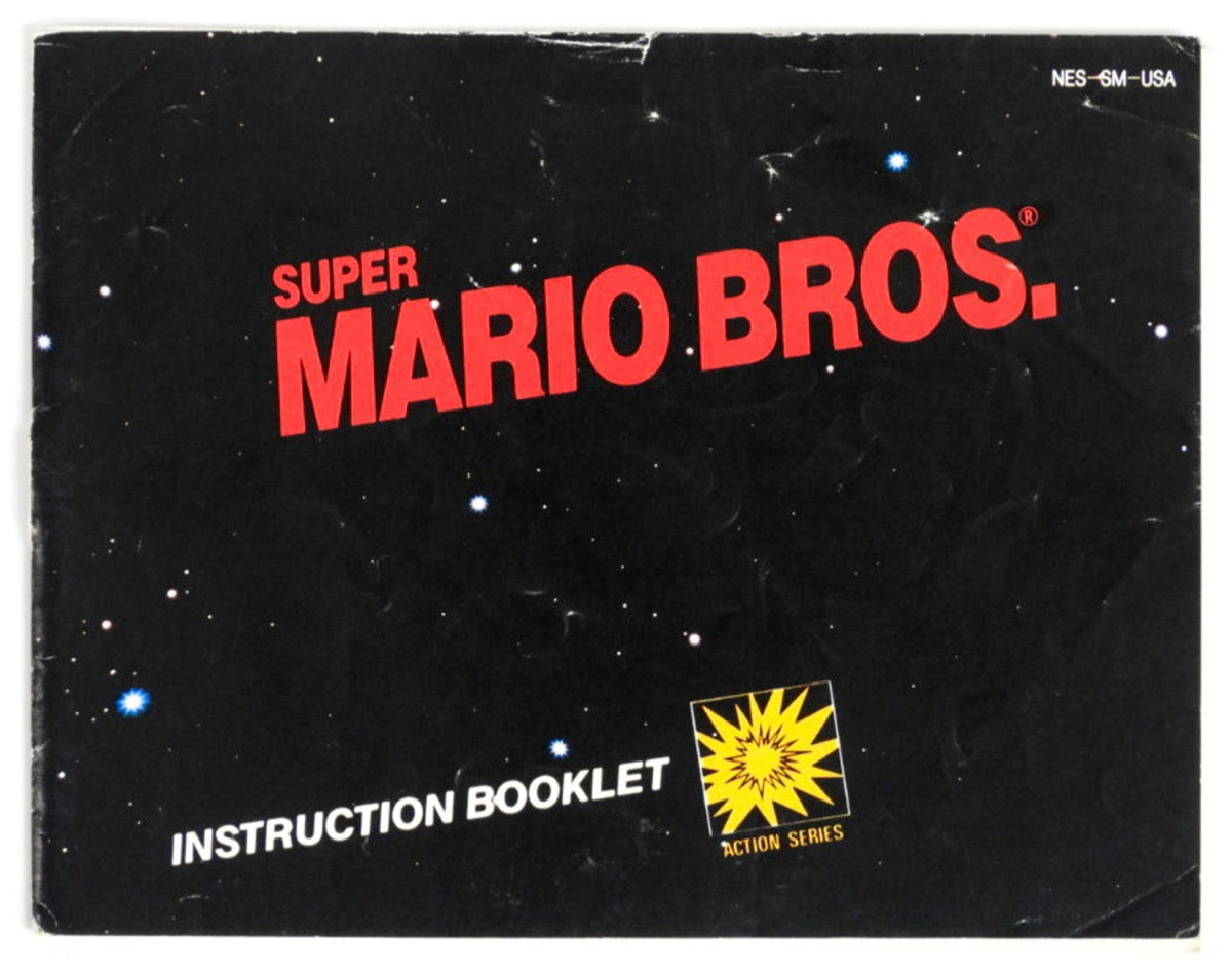 Super Mario Bros [Manual] (Nintendo / NES) – RetroMTL