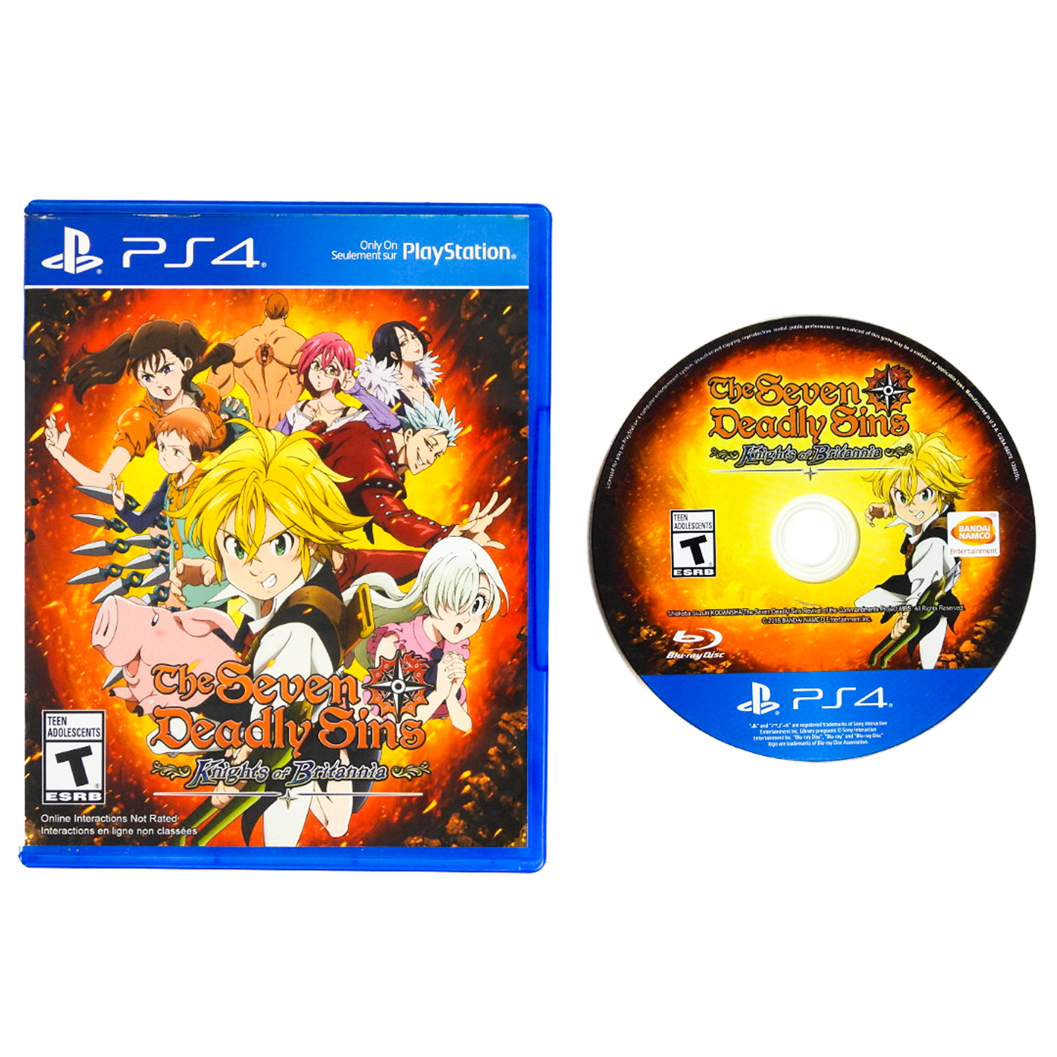 Seven Deadly Sins: Knights Of Britannia (PlayStation 4 / PS4) – Retro MTL