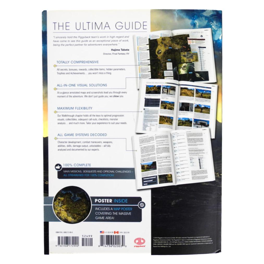 Final Fantasy XV: Complete Official Guide [Piggyback] (Game Guide ...