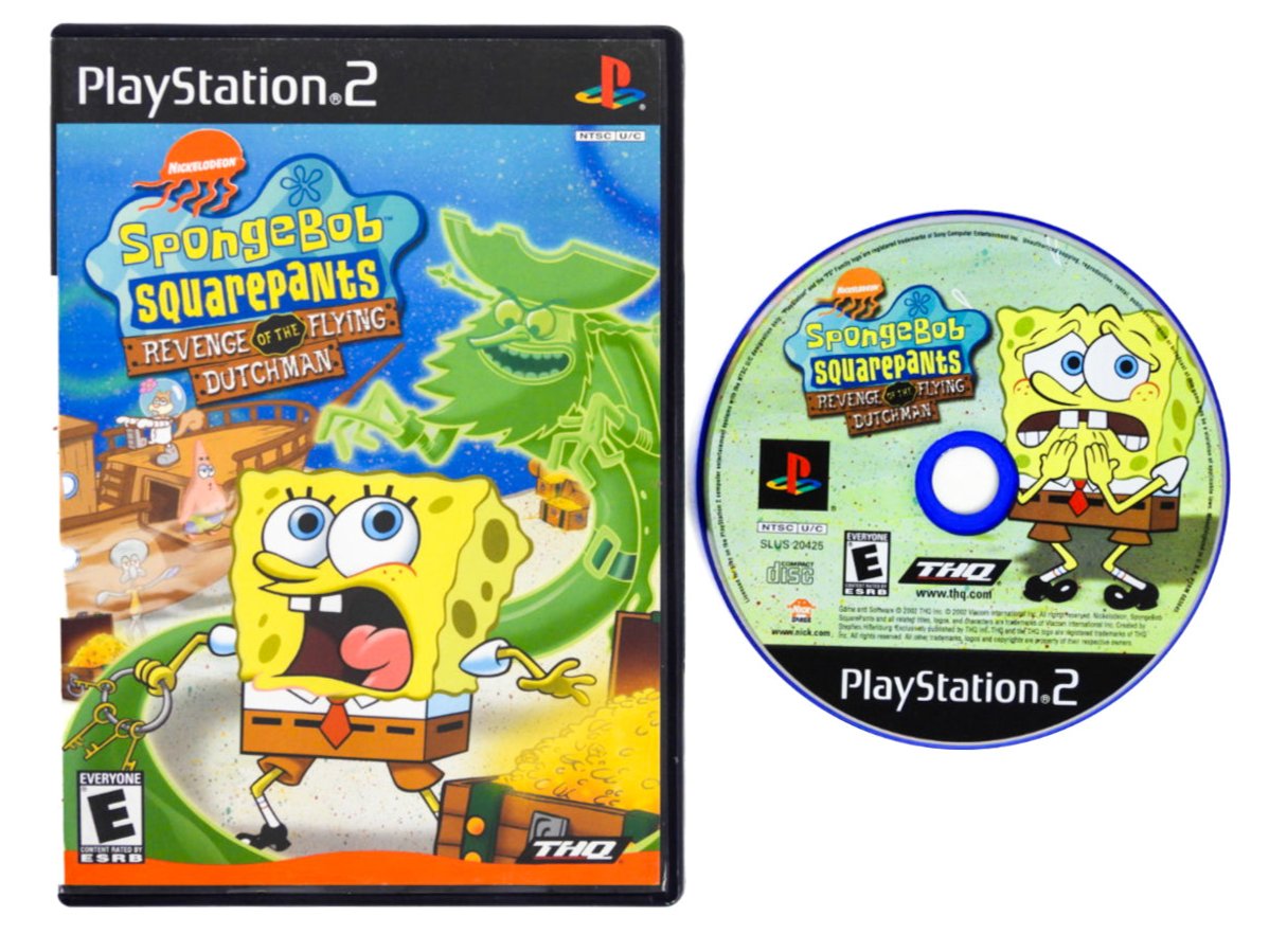 SpongeBob SquarePants Revenge Of The Flying Dutchman (Playstation 2 ...
