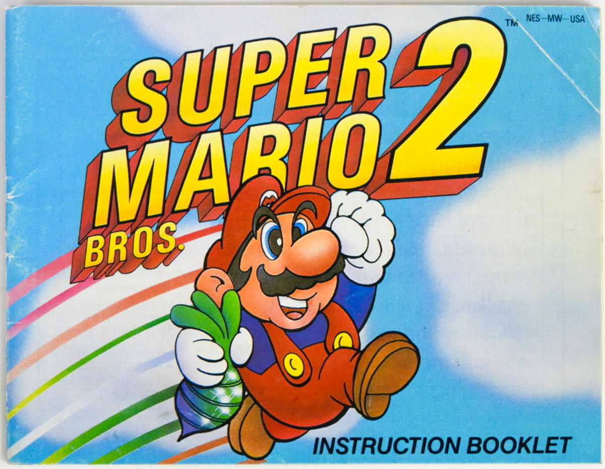 Super Mario Bros 2 [Manual] (Nintendo / NES) – RetroMTL