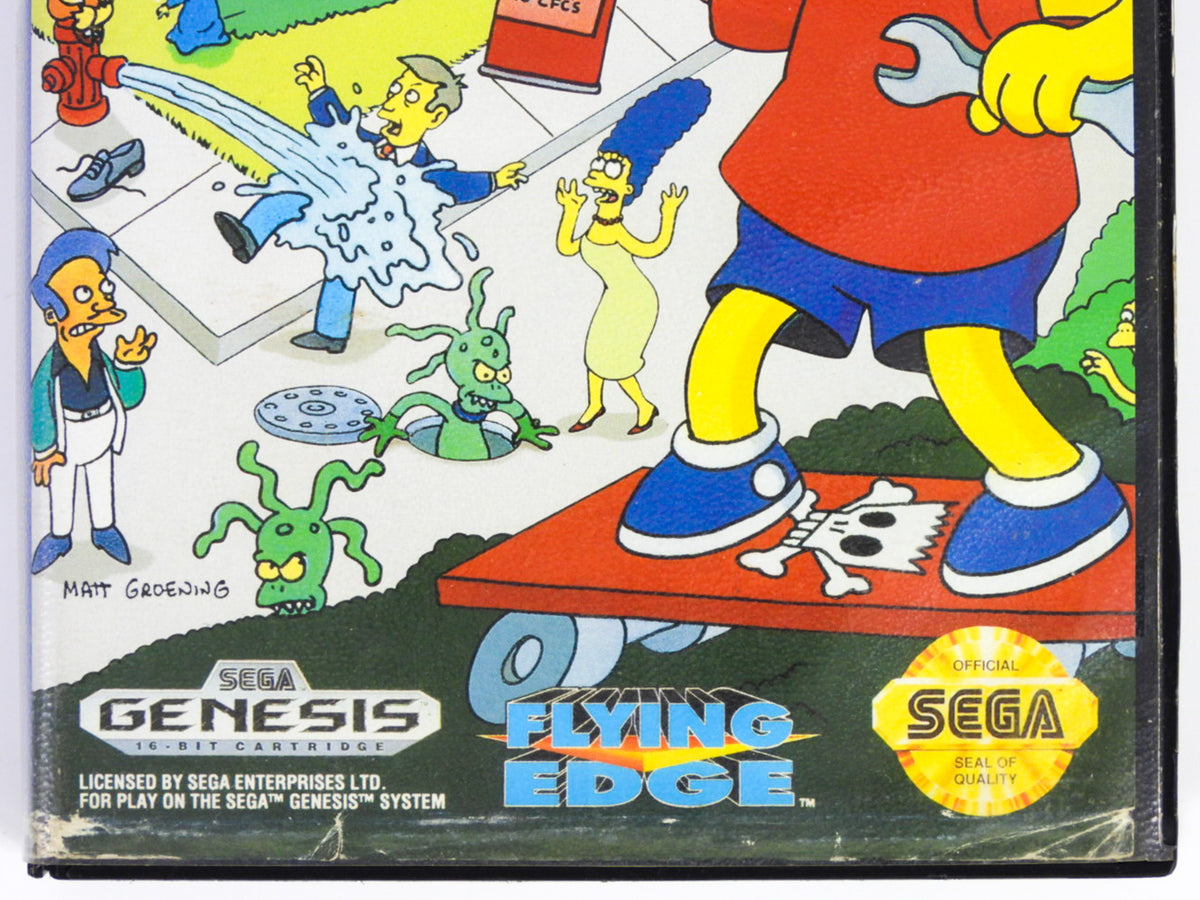 The Simpsons Bart Vs The Space Mutants (Sega Genesis) – Retro MTL