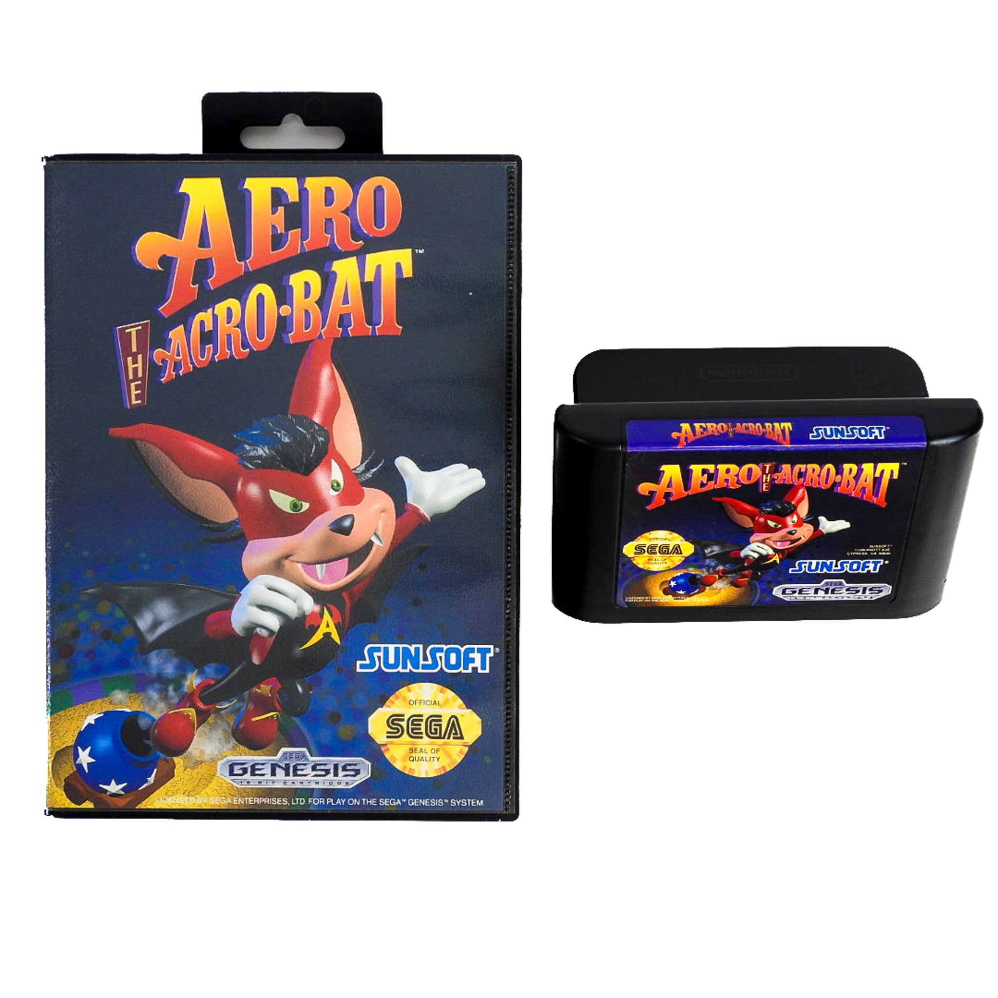 Aero the Acro-Bat (Sega Genesis) – Retro MTL