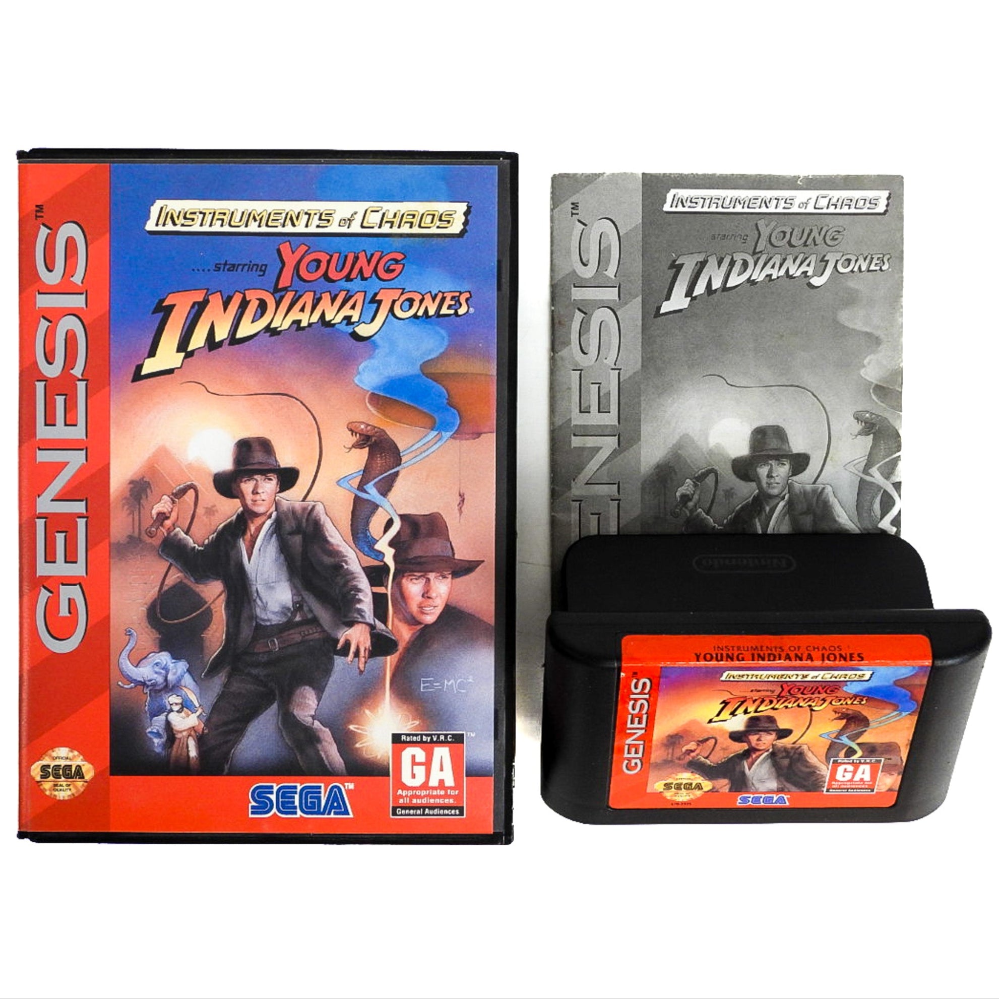 Instruments Of Chaos Starring Young Indiana Jones (Sega Genesis ...